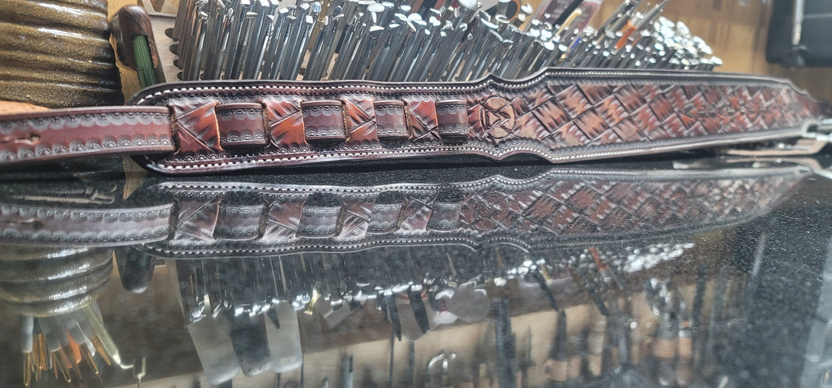 guitar strap with a leap of faith – Old West Armory